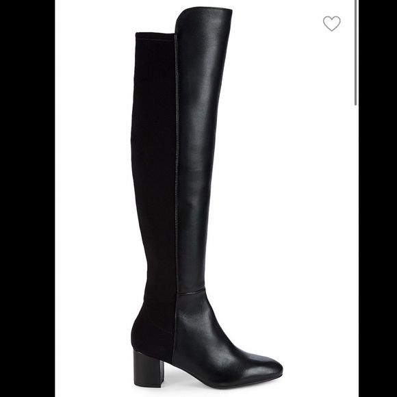 Stuart Weitzman | Shoes | Stuart Weitzmangillian Leather Block Heel Kneehigh Boots | Poshmark